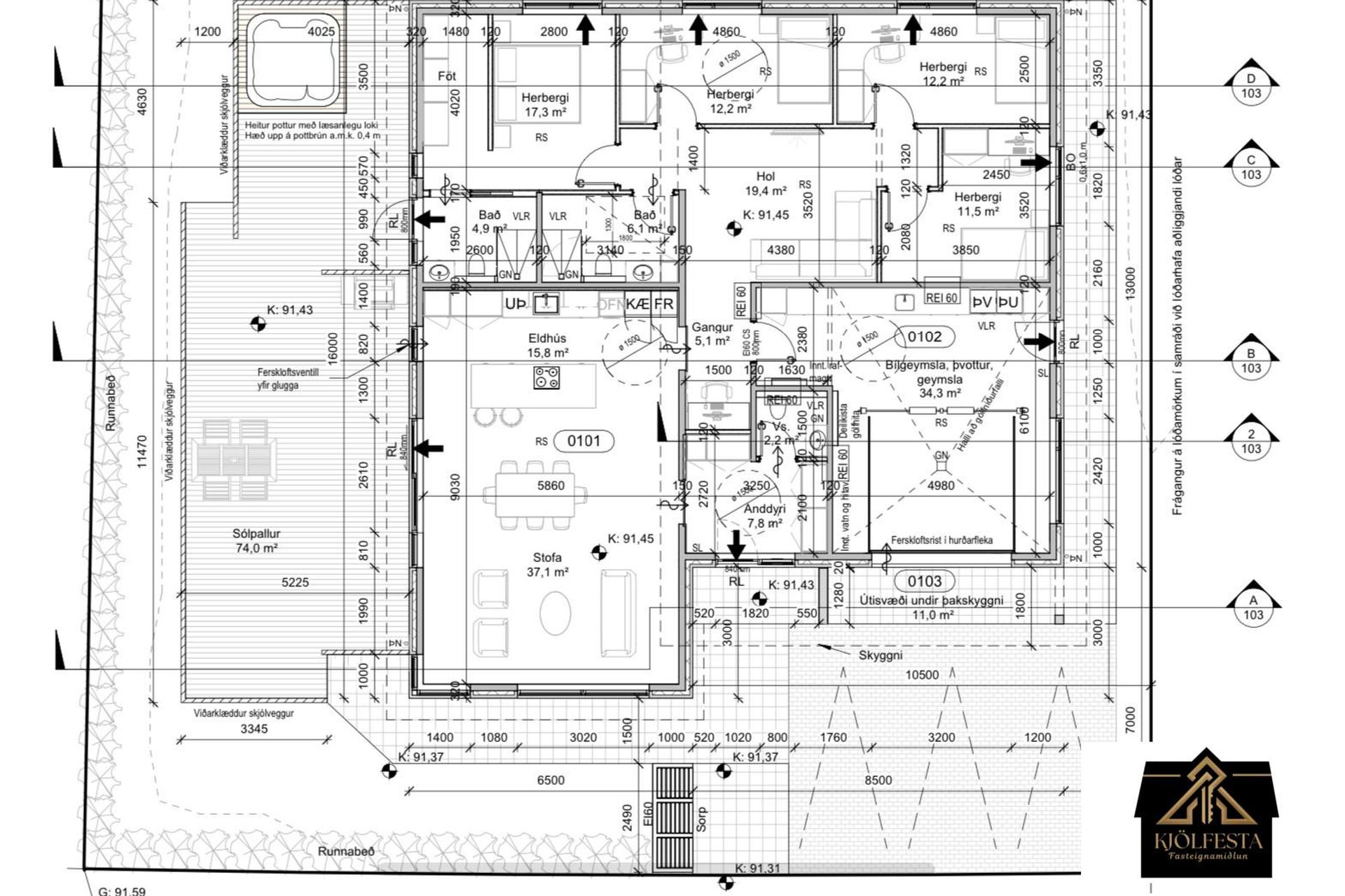 Hryggjarás 13, 221 Hafnarfjörður | Fasteignavefurinn Fastinn